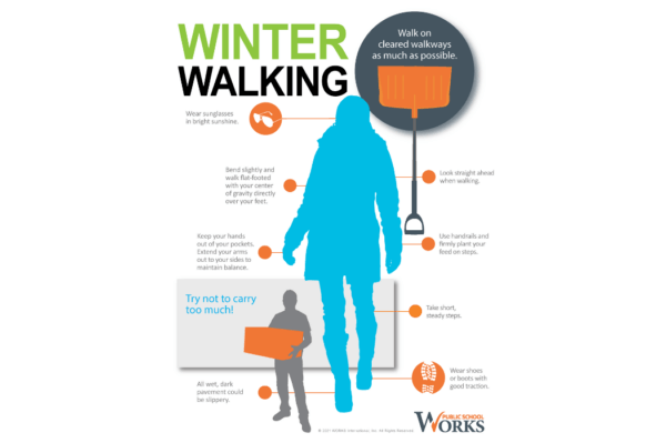 Free, Printable Winter Walking Safety Poster | PSW